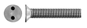 M4 x 40mm Counter Sunk Snake Eye Security Screw