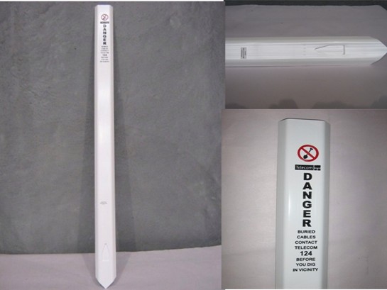 Posts Marker Plastic 1.4m Long Chorus NZ